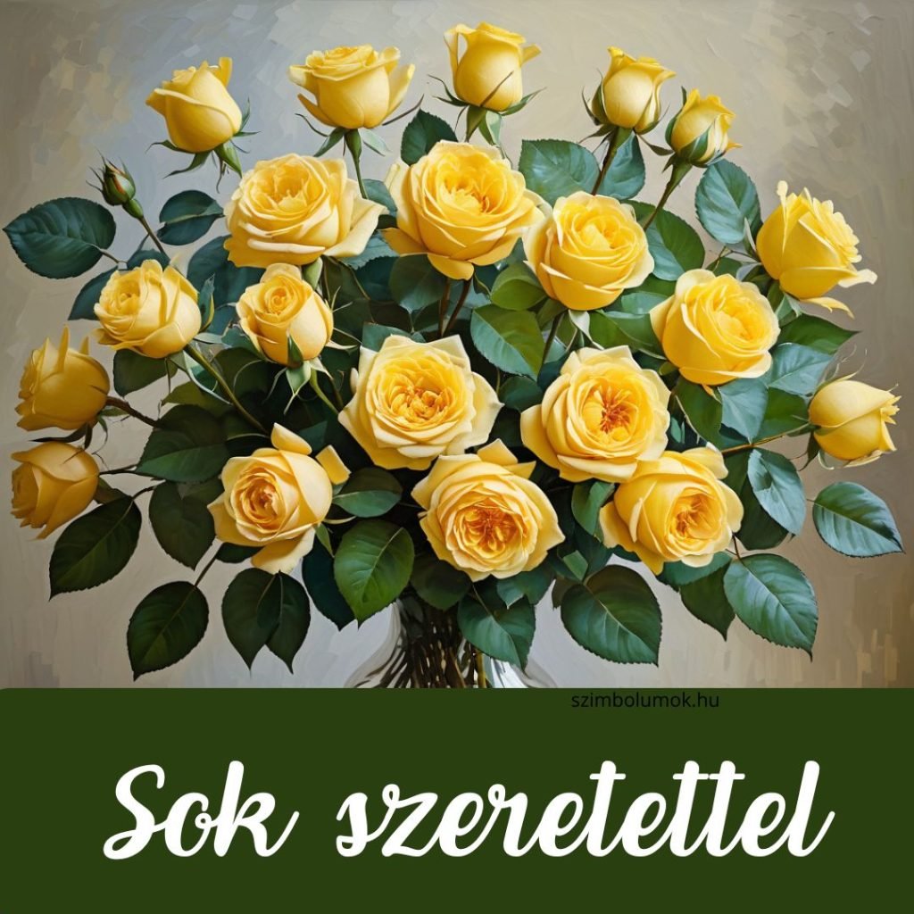 Sárga rózsa jelentése és szimbolikája - Szimbolumok.hu
